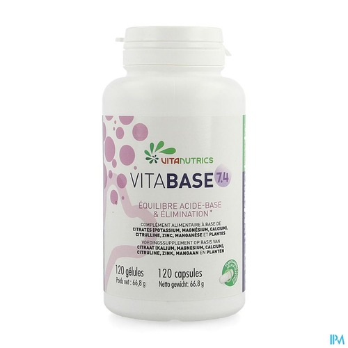 Vitabase 7.4 Vitanutrics V-caps 120 kopen - Pazzox, online apotheek