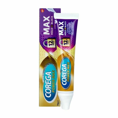 Corega Max Hold + Block Kleefcrème 70g kopen - Pazzox