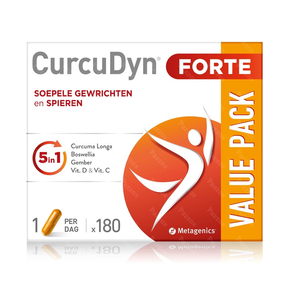 Metagenics Curcudyn Forte 180 Capsules kopen - Pazzox Metagenics Curcudyn Forte 180 Capsules kopen - Pazzox