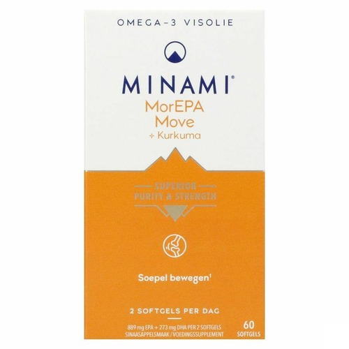 Minami Morepa Move + Curcuma 60 Softgels kopen - Pazzox