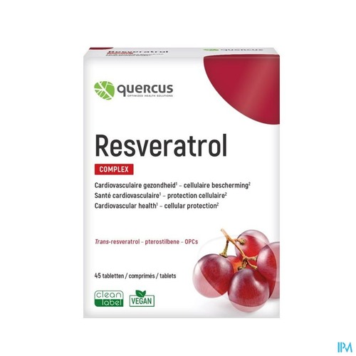 Quercus Resveratrol Comp 45 kopen - Pazzox, online apotheek