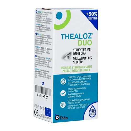 Thealoz Duo Gouttes Oculaire 1x15ml - Pazzox, pharmacie en ligne