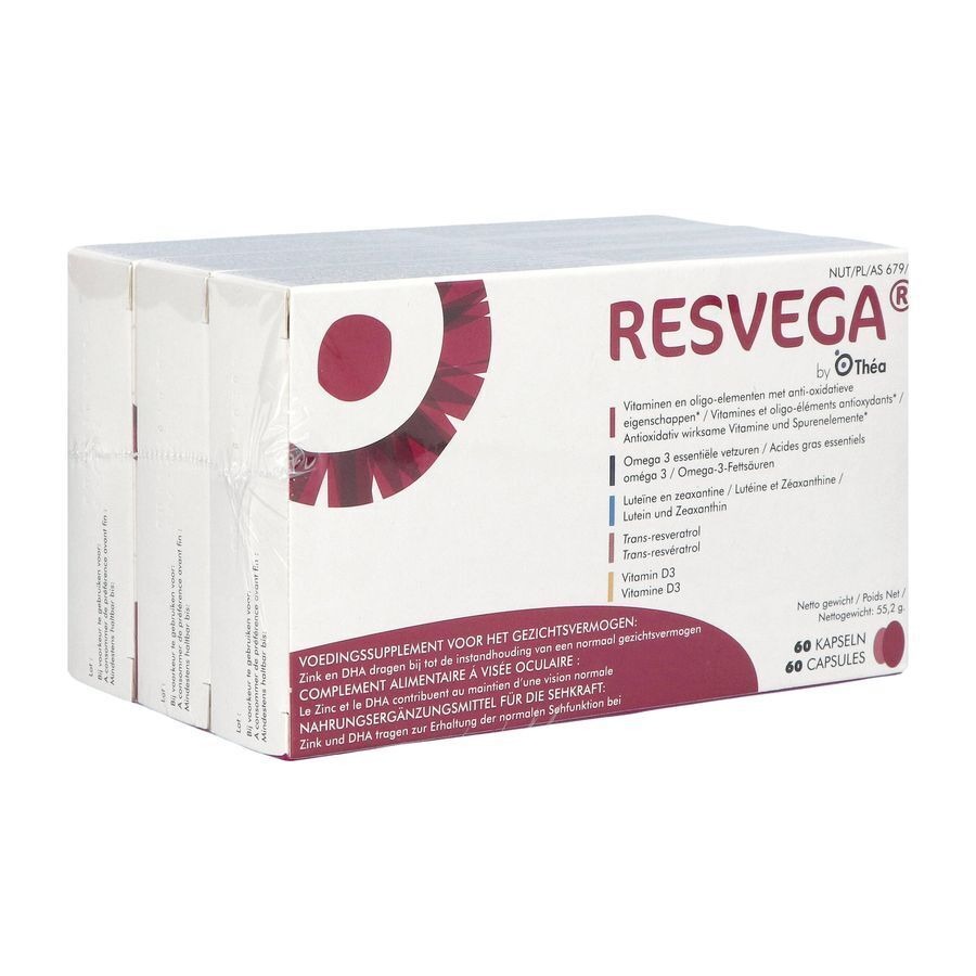 Resvega Caps 180 kopen - Pazzox, online apotheek zonder zorgen