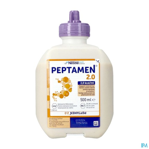 Peptamen 2.0 500ml kopen - Pazzox, online apotheek zonder zorgen