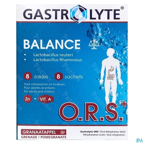 Gastrolyte Balance 8 Sachets - Pazzox, pharmacie en ligne