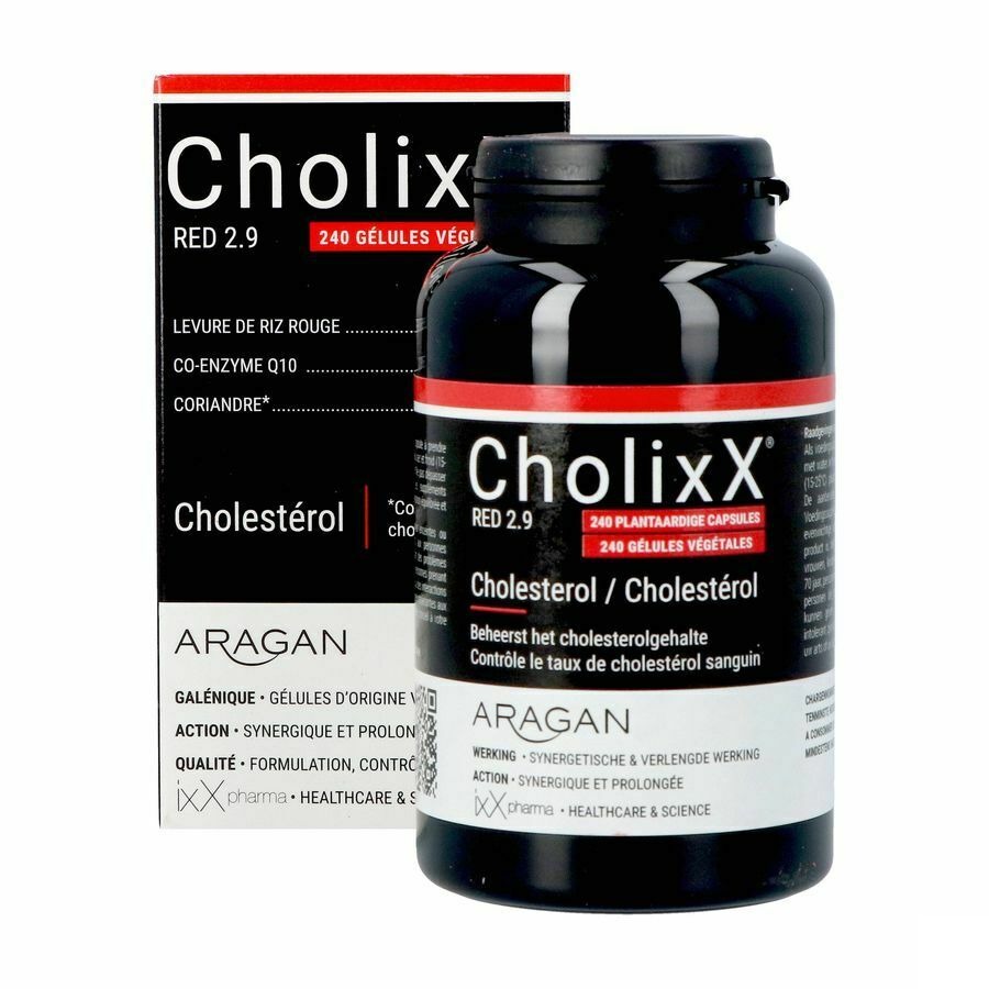 CholixX Red 2.9 Cholesterol 240 Capsules kopen - Pazzox