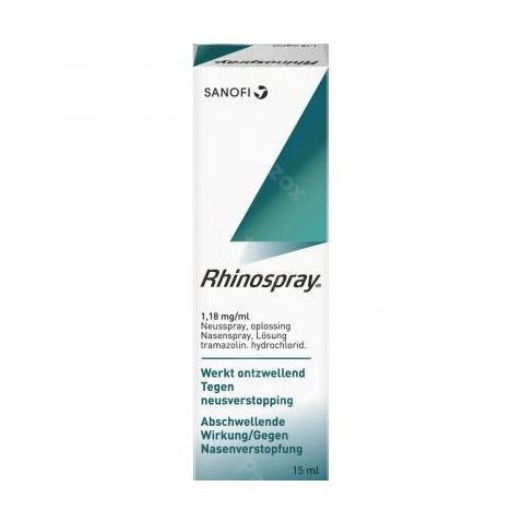 Rhinospray Verstopte Neus 1,18mg/ml Neusspray 15ml kopen - Pazzox