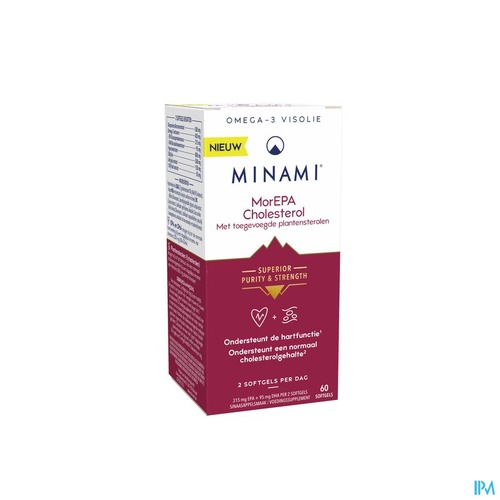 Minami MorEPA Cholesterol 60 Capsules kopen - Pazzox, online apotheek