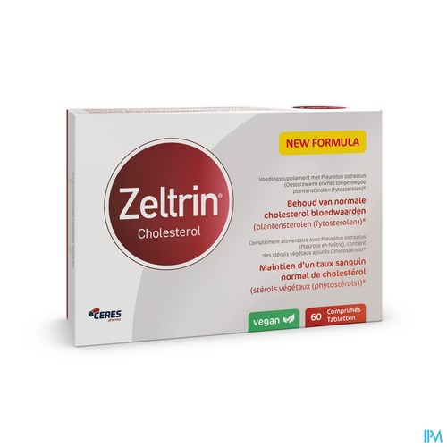Zeltrin Cholesterol 60 Tabletten kopen - Pazzox, online apotheek