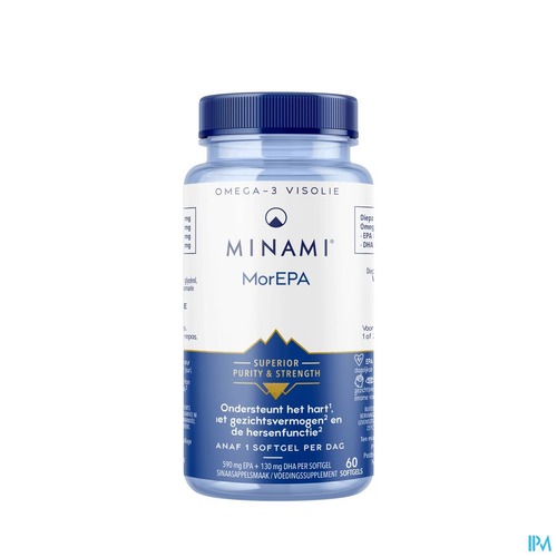 Minami Morepa Smart Fats 60 Capsules kopen - Pazzox, online apotheek