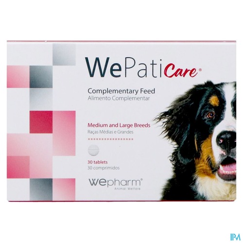 WePaticare Medium & Large Breed 30 Tabletten kopen - Pazzox