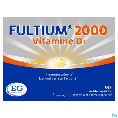 Fultium D3 2000 90 Zachte Capsules kopen - Pazzox, online apotheek