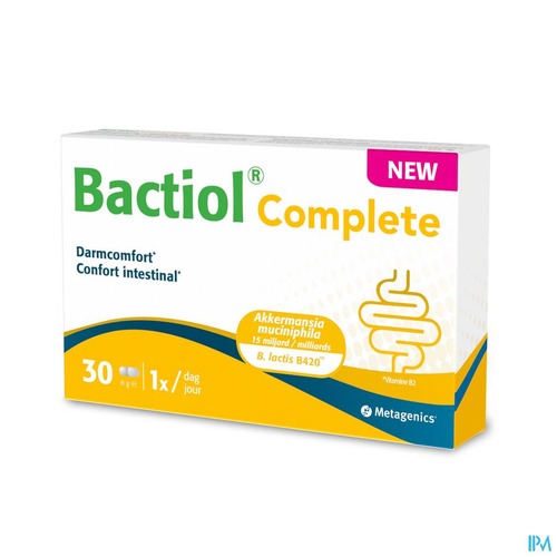 Bactiol Complete 30 Capsules kopen - Pazzox, online apotheek