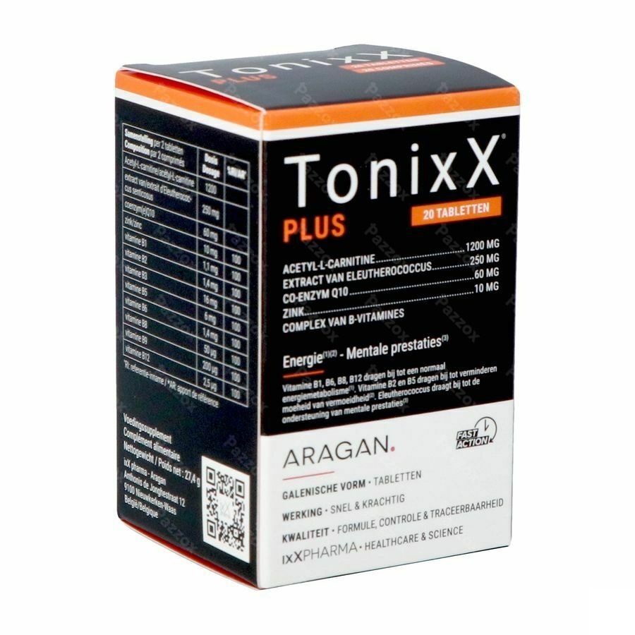 Tonixx Plus 20 Tabletten kopen - Pazzox, online apotheek