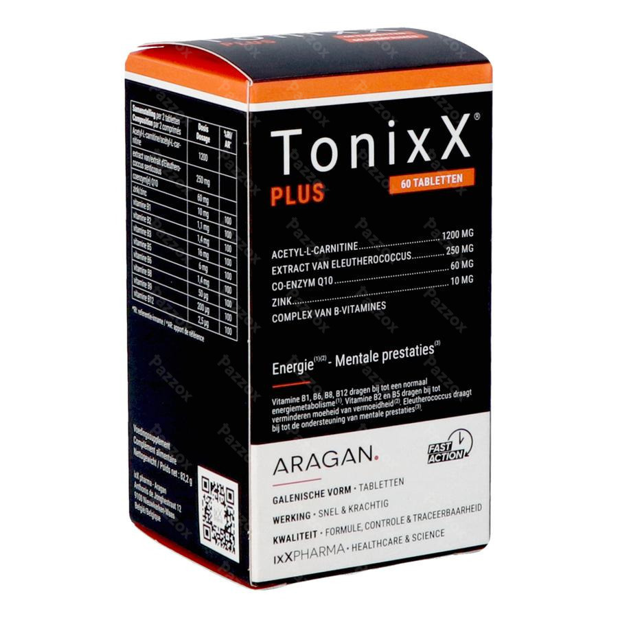 Tonixx Plus 60 Tabletten kopen - Pazzox, online apotheek