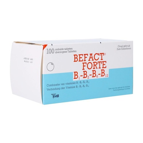 Befact Forte B1-B2-B6-B12 100 Tabletten kopen - Pazzox