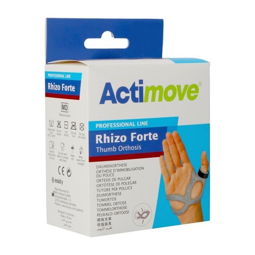 Actimove Rhizo Forte Gauche l Noir - Pazzox, pharmacie en ligne