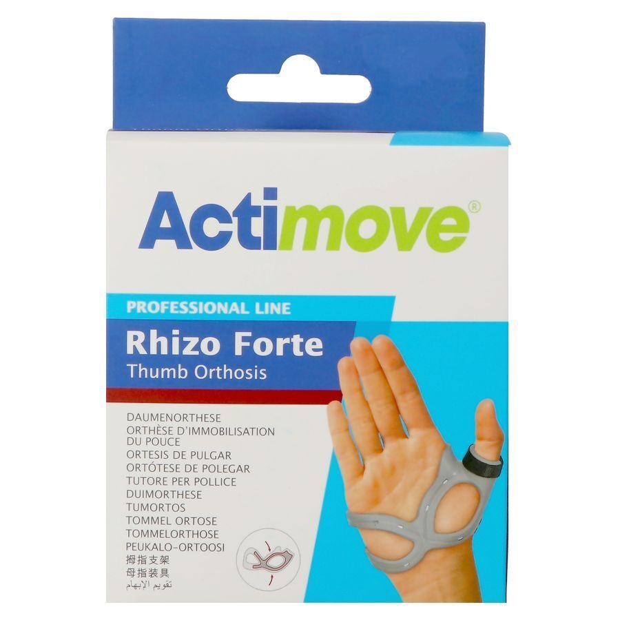 Actimove Rhizo Forte Gauche l Noir - Pazzox, pharmacie en ligne