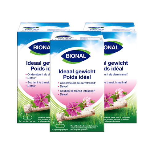 Bional Poids Idéal 3 x 60 Capsules Paquet Promo - Pazzox